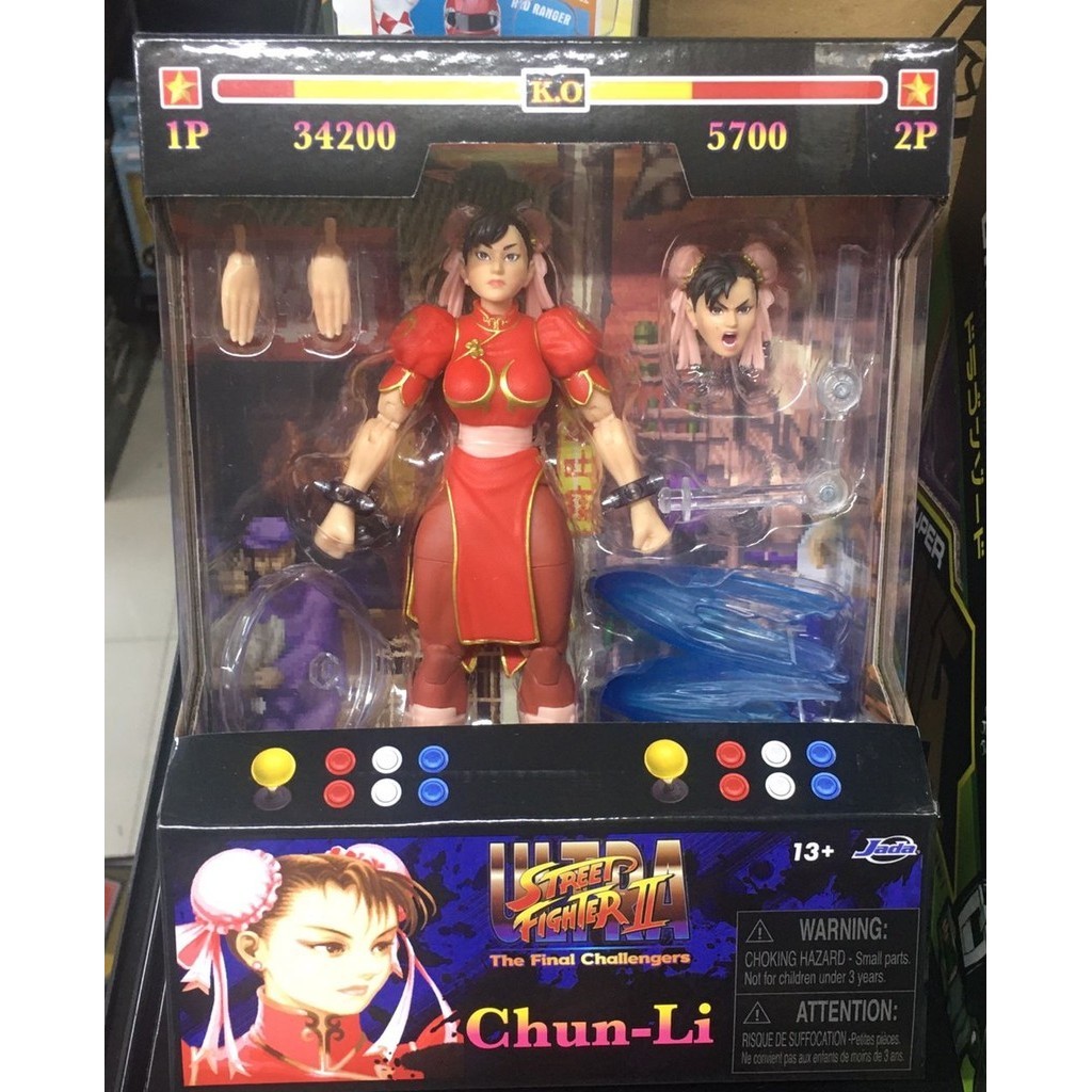 Jada Street Fighter Chun Li (Red Exclusive) | Shopee Malaysia