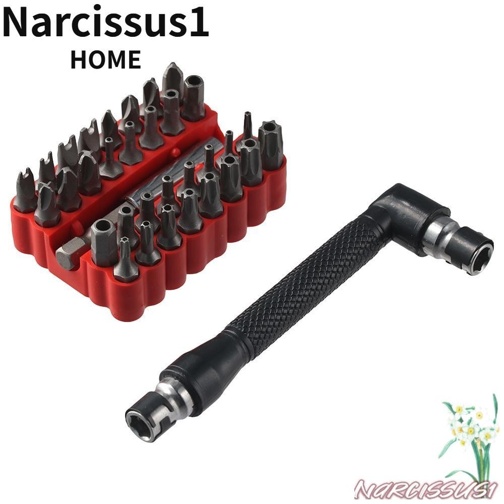 NARCISSUS Security Screwdriver Bit Set, 1/4in Quick Release Hex Shank ...