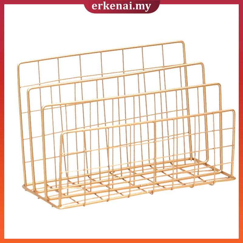 Magazine Rack Book Record Holder Desktop File Sorter Organizer ...
