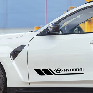 A Pair Installed Door Side Stickers Suitable for Hyundai Ioniq 5 Kona ...