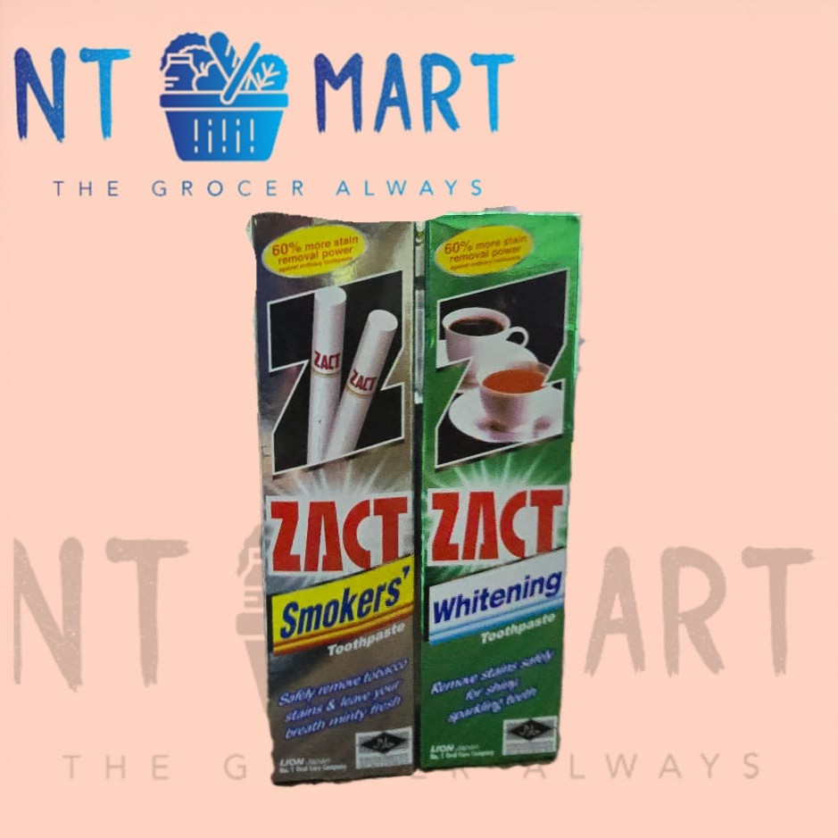 ZACT TOOTHPASTE 150G | Shopee Malaysia