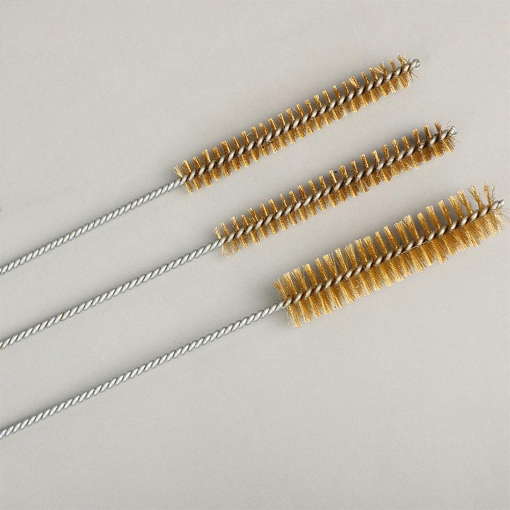 Copper wire brush, pipeline brush cleaning set, dust removal, rust ...