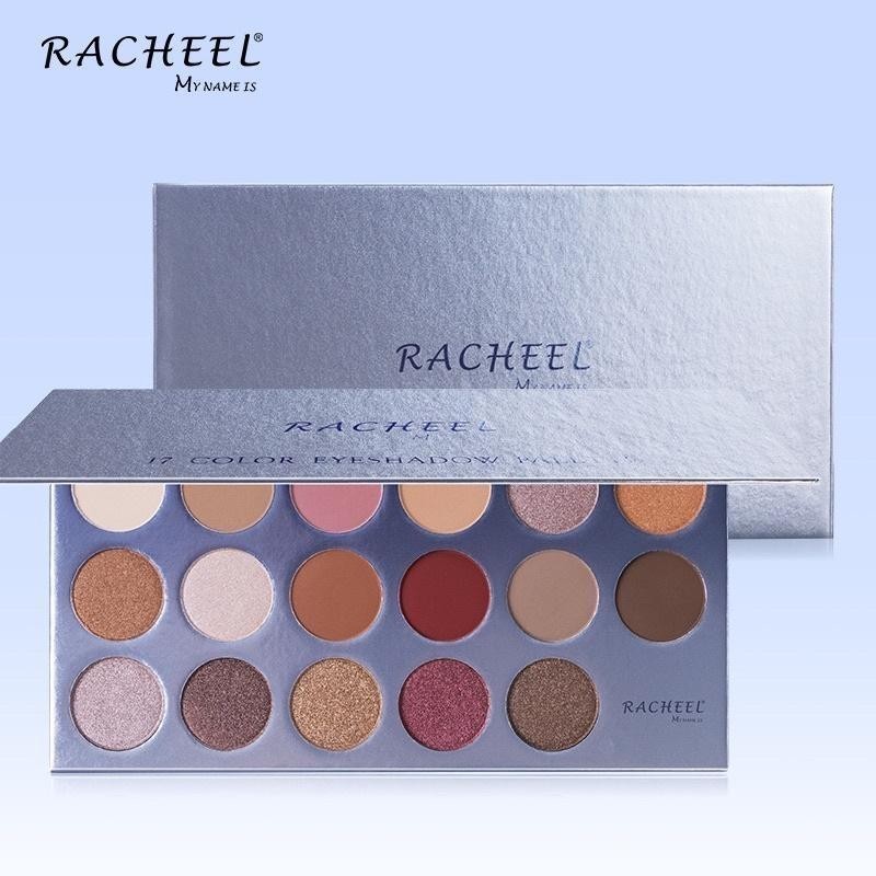 Racheel 17 Colors Eyeshadow Palette High Pigment Eye Makeup Multi ...