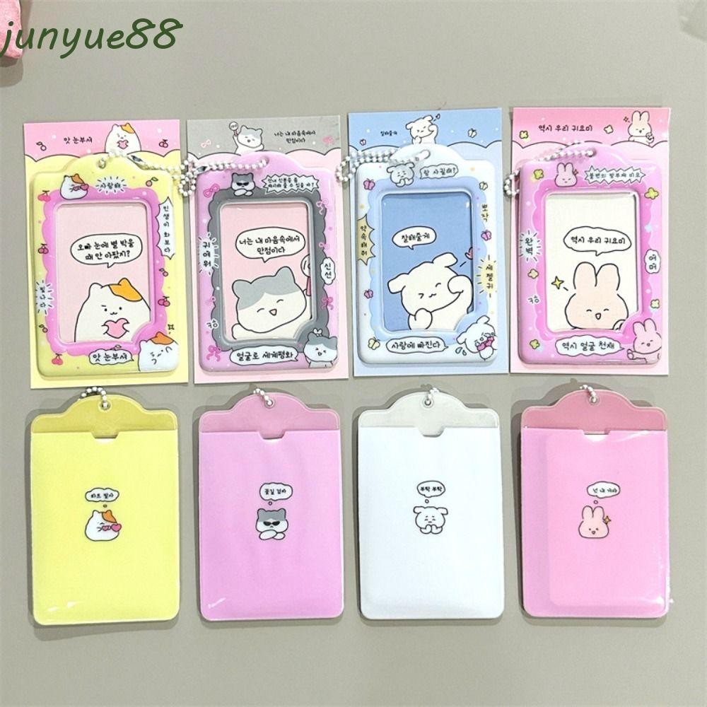 JUNYUE Kpop Idol Photocard Holder, Cartoon Kpop Idol Korean Style Card ...