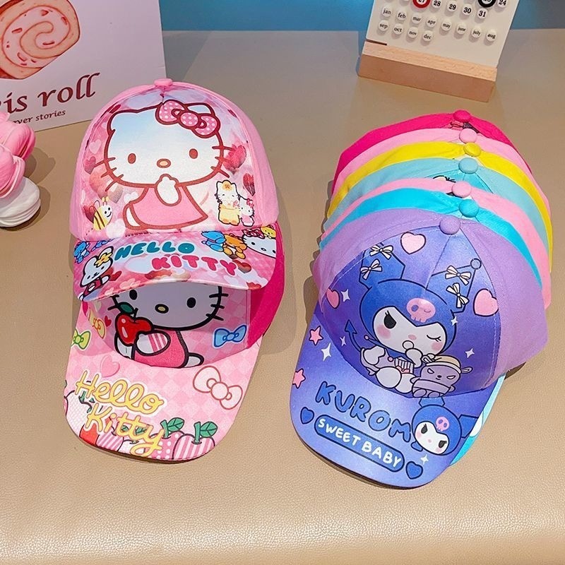 Kuromi Outdoor Baseball Caps Kids Children's KT Melody Pattern Students ...