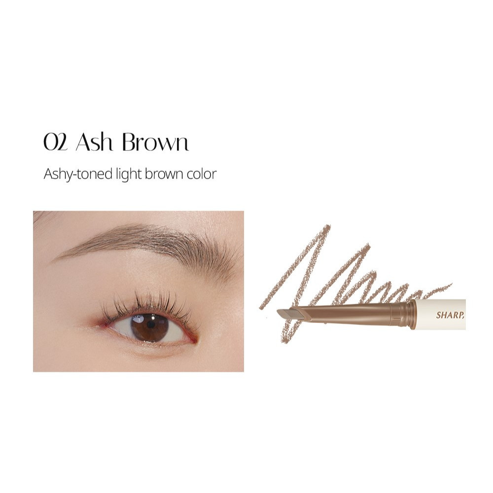 CLIO Sharp So Simple Brow Pencil – 3 Colors to Choose | Shopee Malaysia
