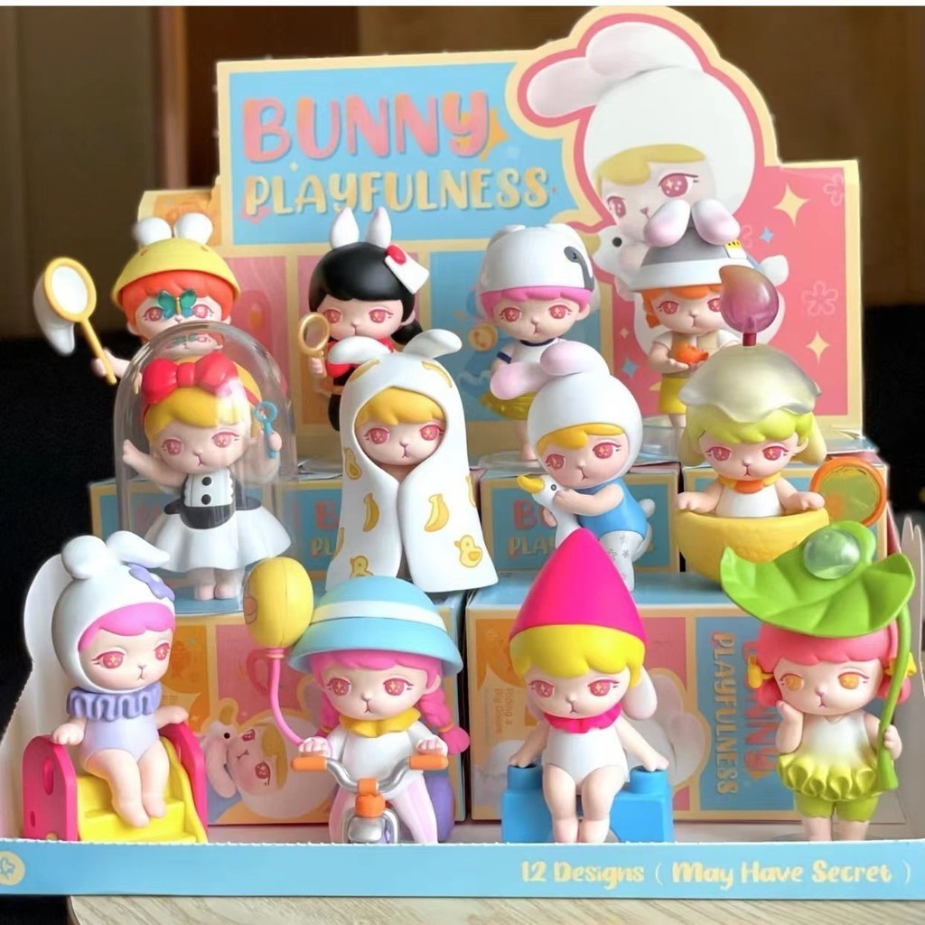 Popmart BUNNY Childlike Heart Series Figure Blind Box ConfirPOPMART ...