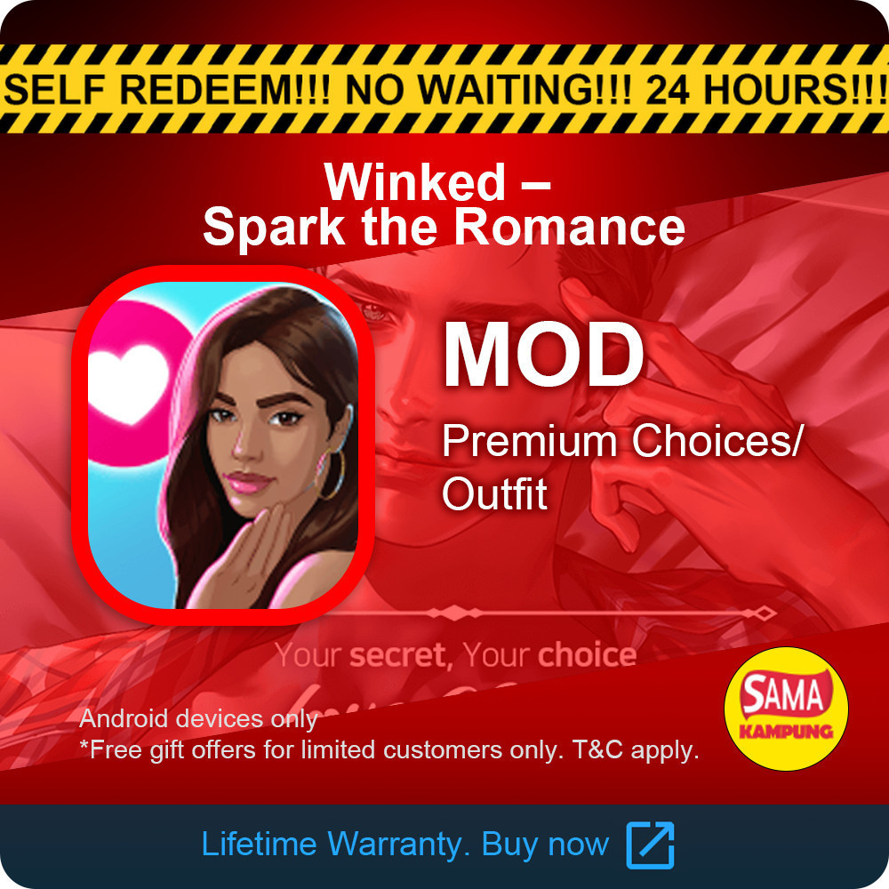 [ANDROID GAME] Winked – Spark the Romance MOD | TRUSTED SELLER | LIFETIME WARRANTY | LOVE GAME ...