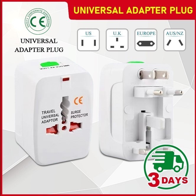 PK. Universal Travel Adapter All In One International Worldwide Travel Adaptor Plug Socket For ...