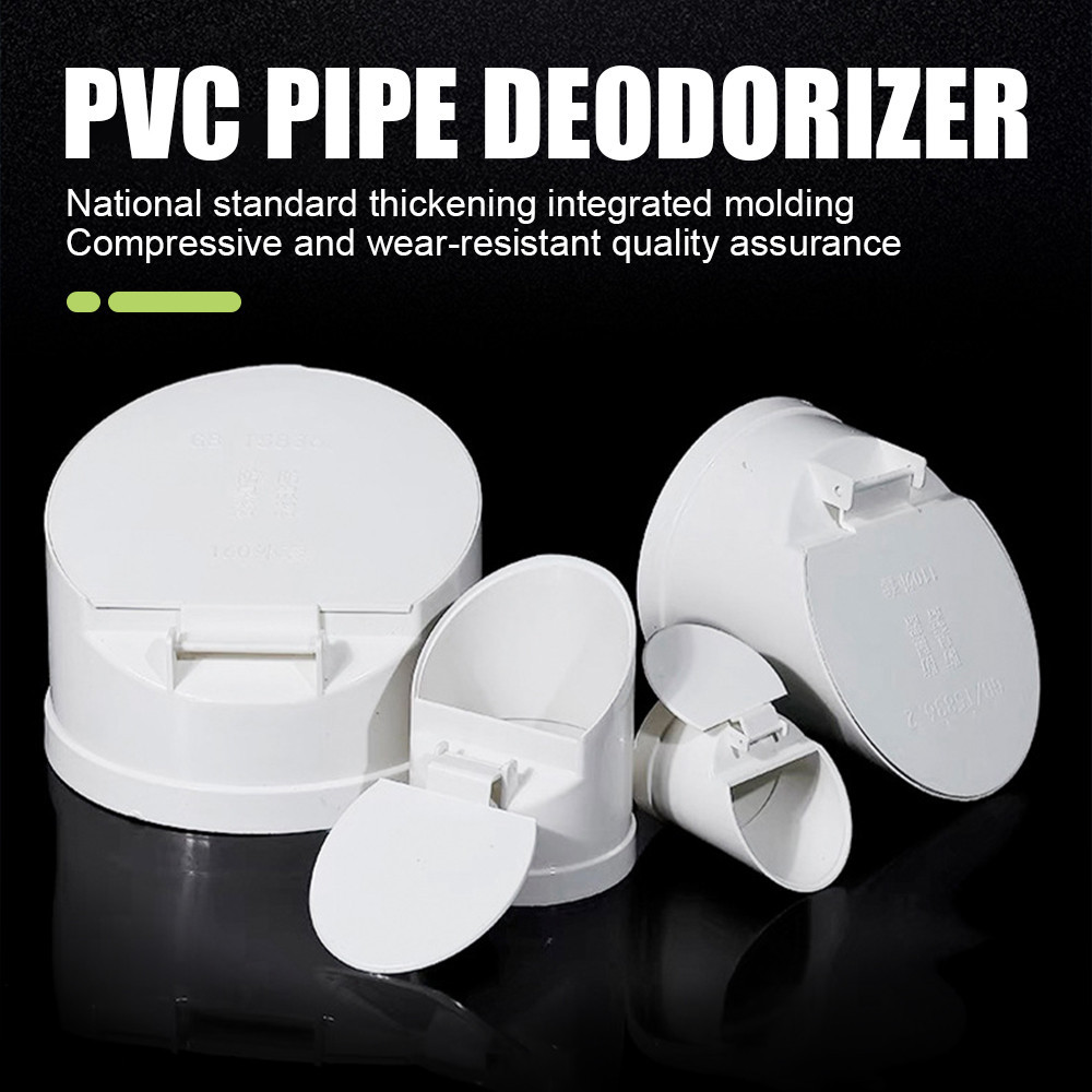 Upgraded PVC Drain Pipe Check Valve Pipe Deodorizer for Drain Pipe with ...