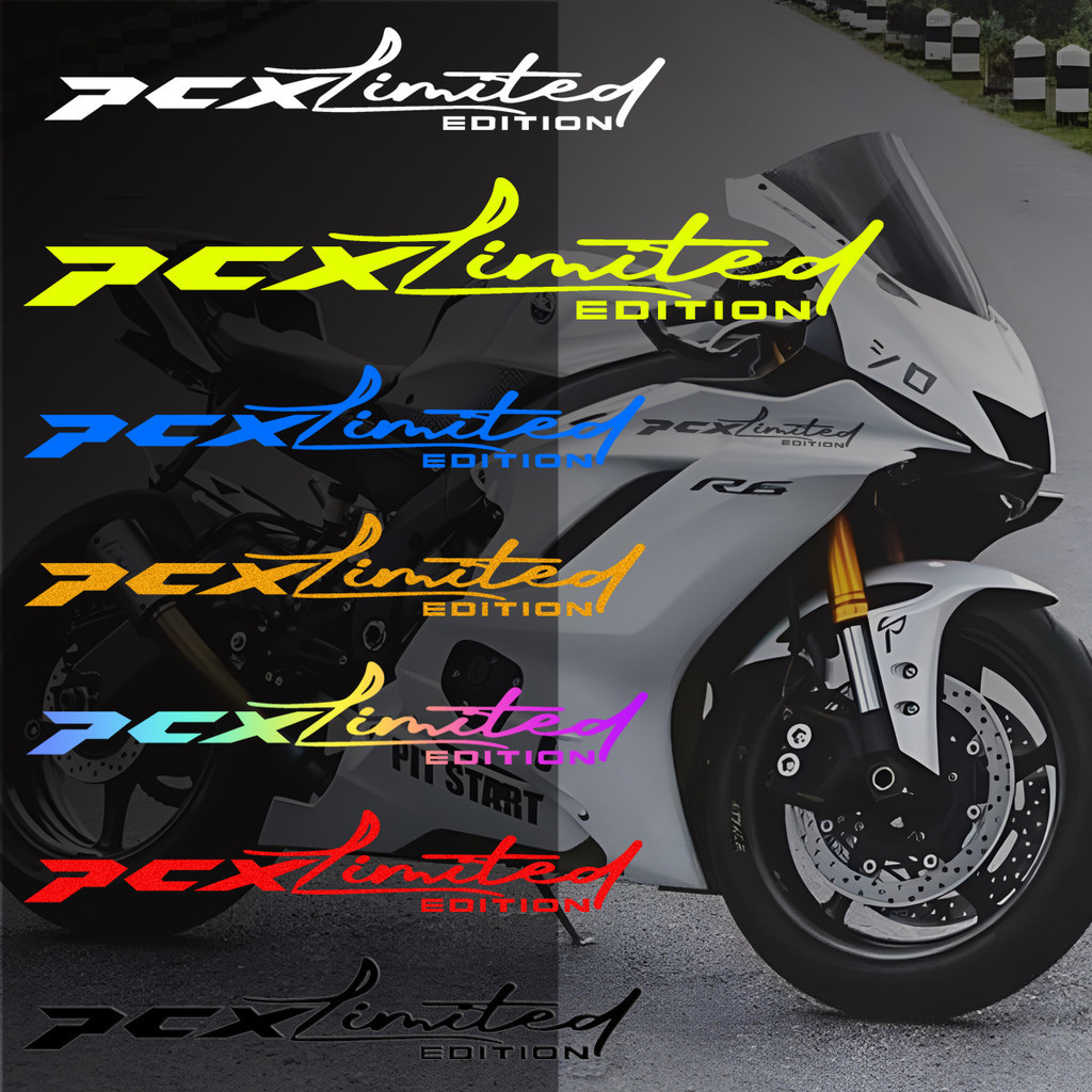 Reflective Motorcycle Stickers Motor Bike Scooter Head Body Front ...