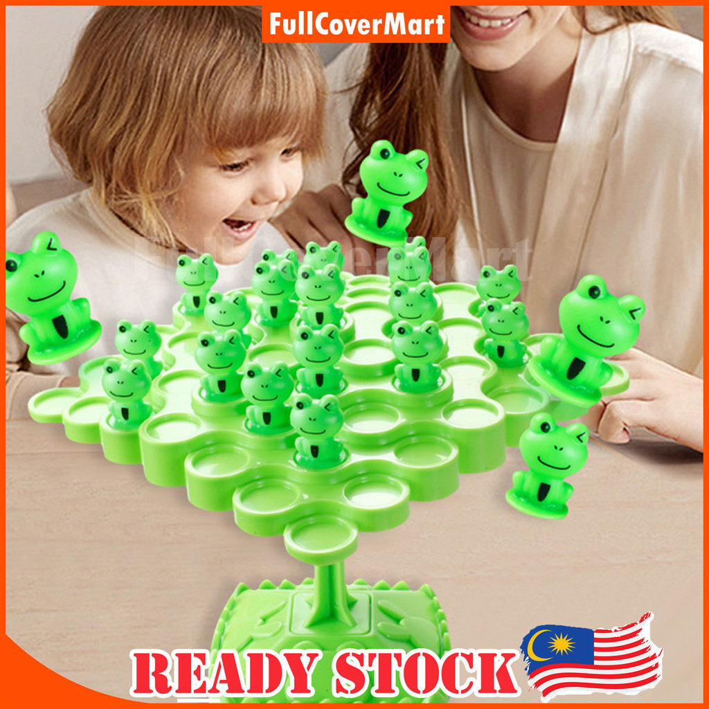 (TOY62) Frog Balance Tree Montessori Math Toy Balance Board Games Kids ...