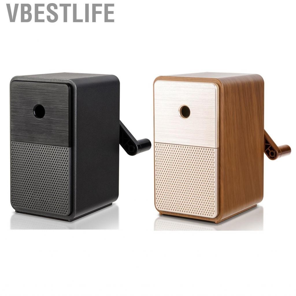 VBESTLIFE Hand Cranked Pencil Sharpener 5 Adjustable Levels Large ...
