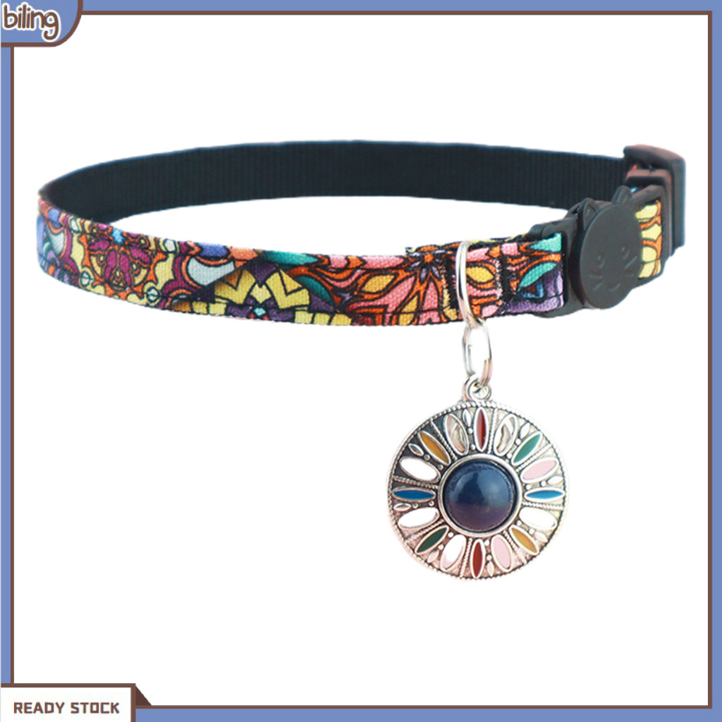 {biling} Pet Collar Extra Soft Stylish Quick Release Cat Collar with ...
