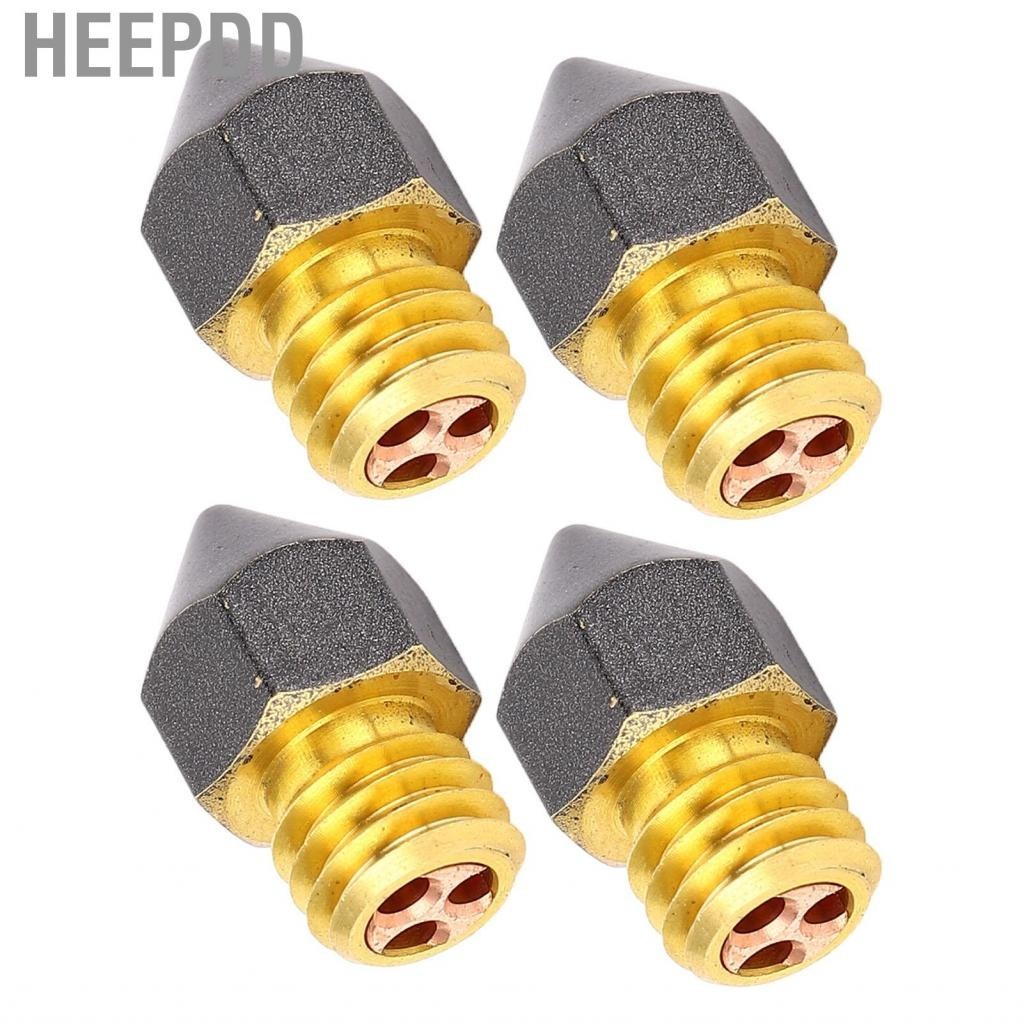 HEEPDD 4 Pcs 3D Printer Nozzles Three Hole High Flow Fast Printing ...