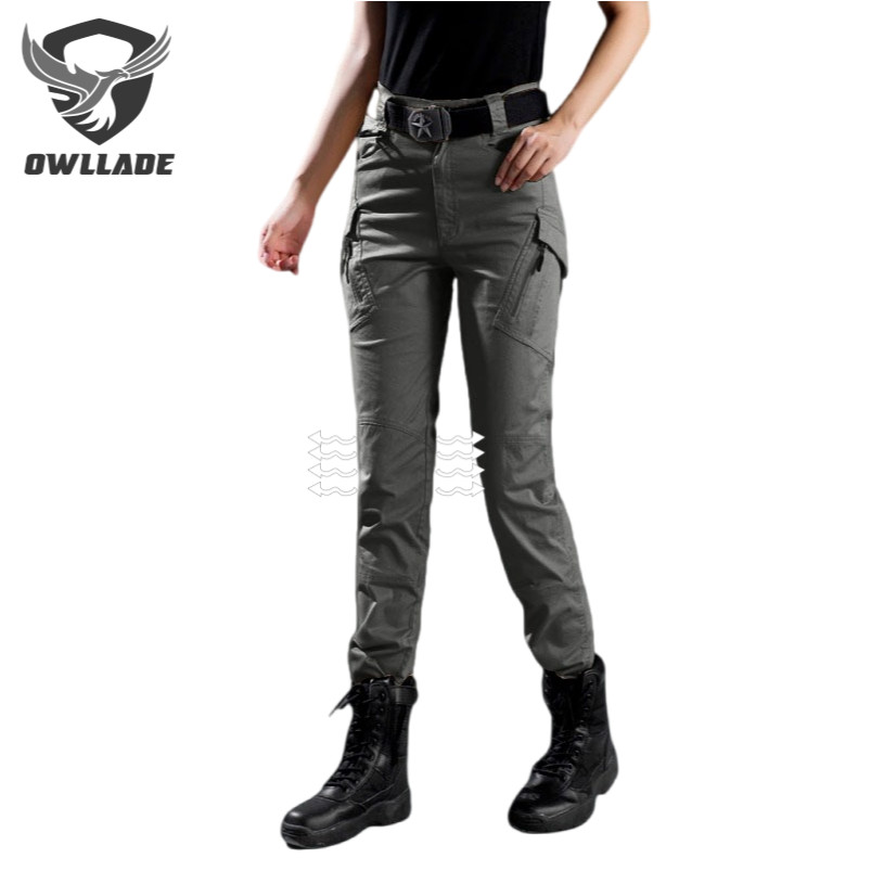 OWLLADE Tactical Cargo Pants for Men Women in Grey Ix9 A01 2T | Shopee Malaysia