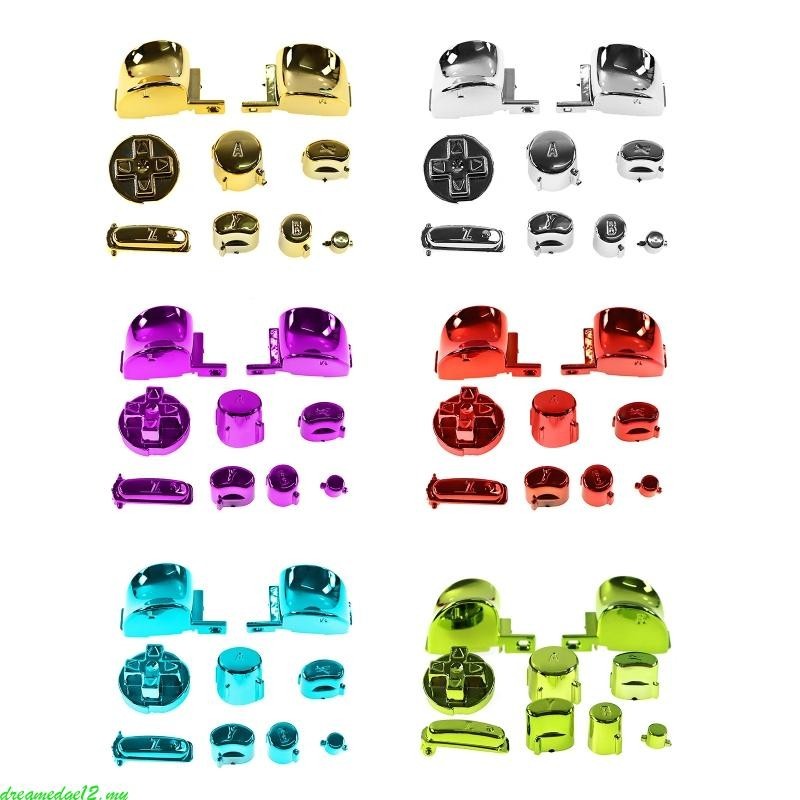 dreamedge12 For NGC Gamecube Controller Plating Full Set Bumpers ...
