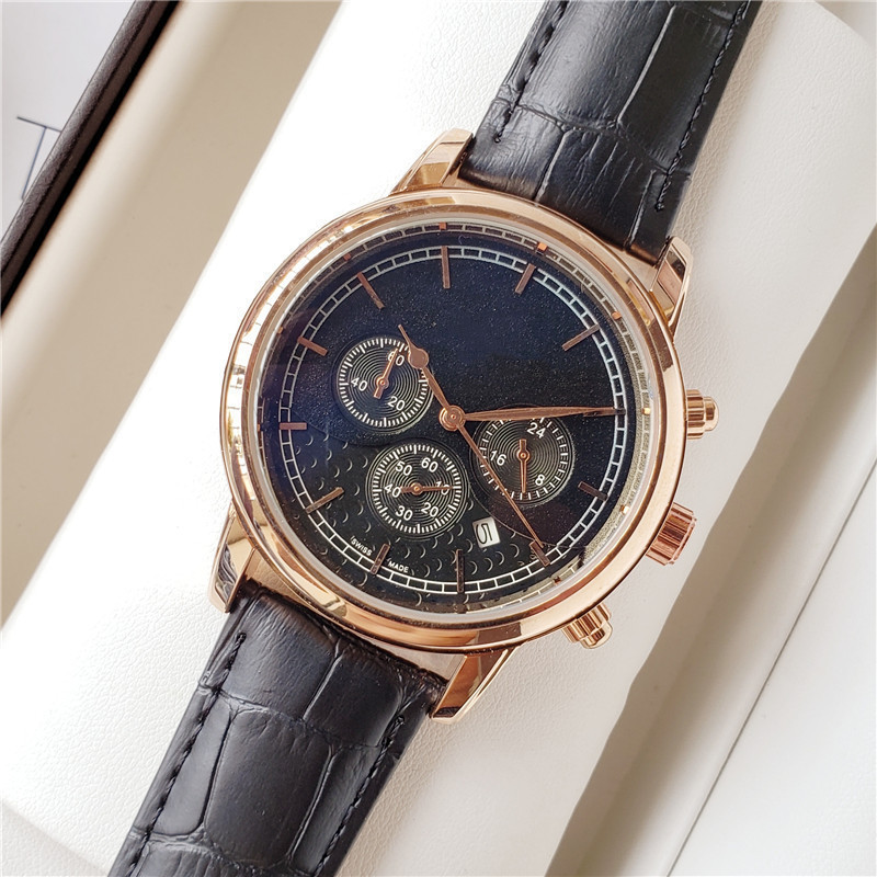 Pp Small Hand Work Full-Function Fashion Men Quartz Watch | Shopee Malaysia