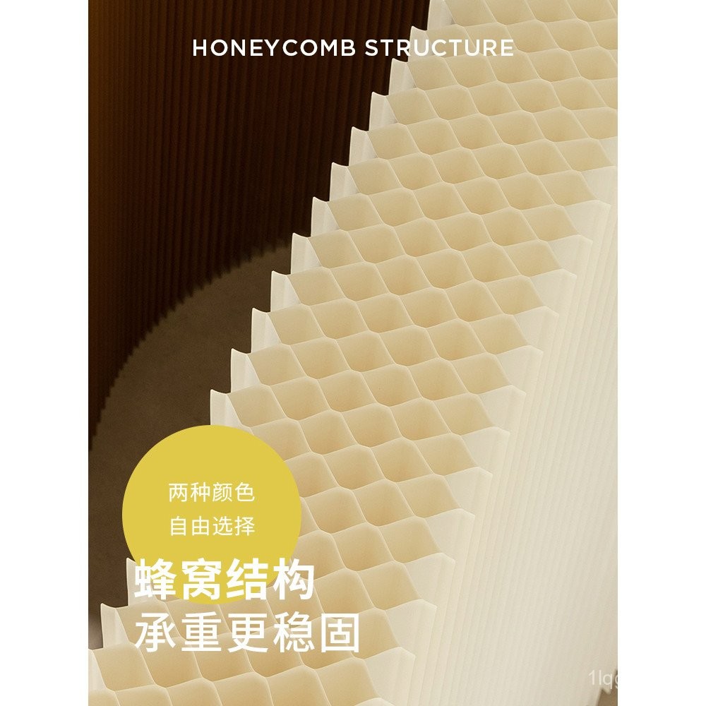 Folder Color-blocking Paper Wall Screen Partition Foldable Wall Board ...