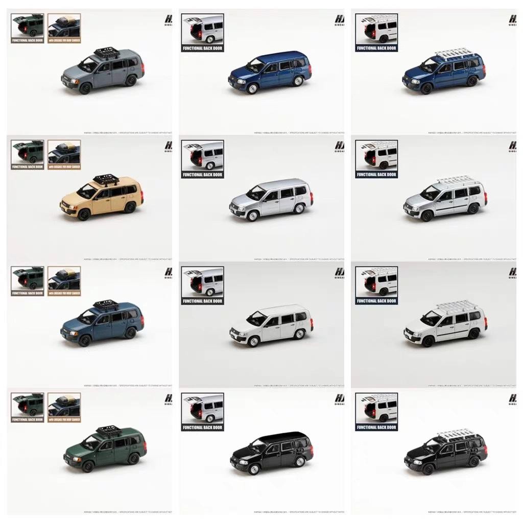 Hobby Japan HJ 1:64 Toyota PROBOX VAN Alloy Diorama Car Model ...