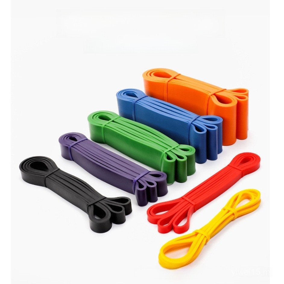 Latex Elastic Band Fitness Resistance Band Strength Training Track and ...