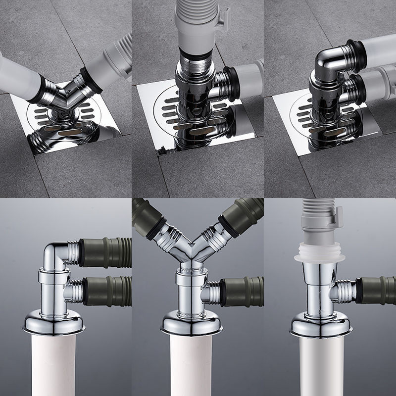 [9.5,000 People Praise] Double Washing Machine Basin Sewer Pipe ...