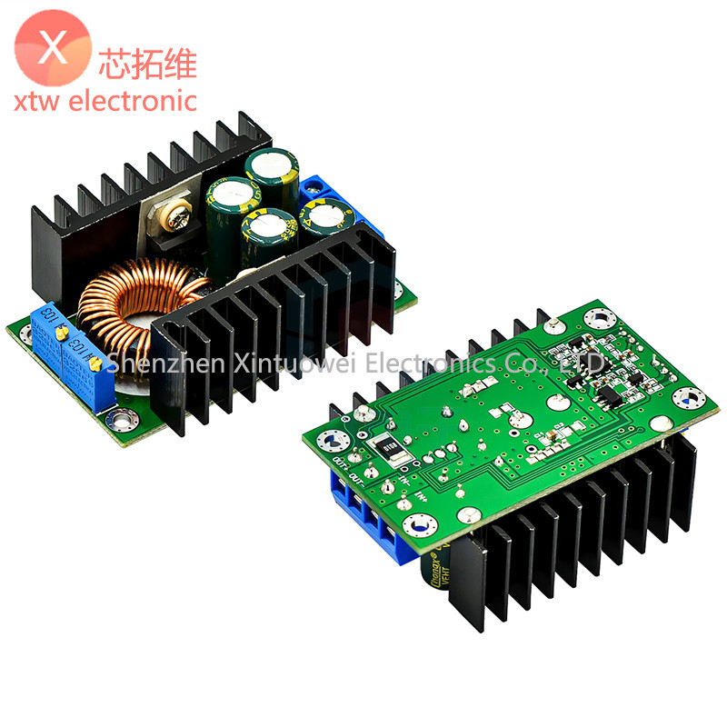 DC-DC 9A 300W DC Step-down Converter 5-40V to 1.2-35V Power Module 12A ...
