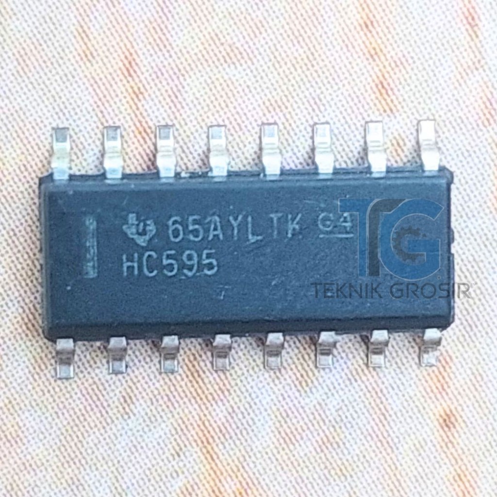 Ic 74HC595D SOP-16 - 8-bit Shift Register Serial to Parallel | Shopee Malaysia