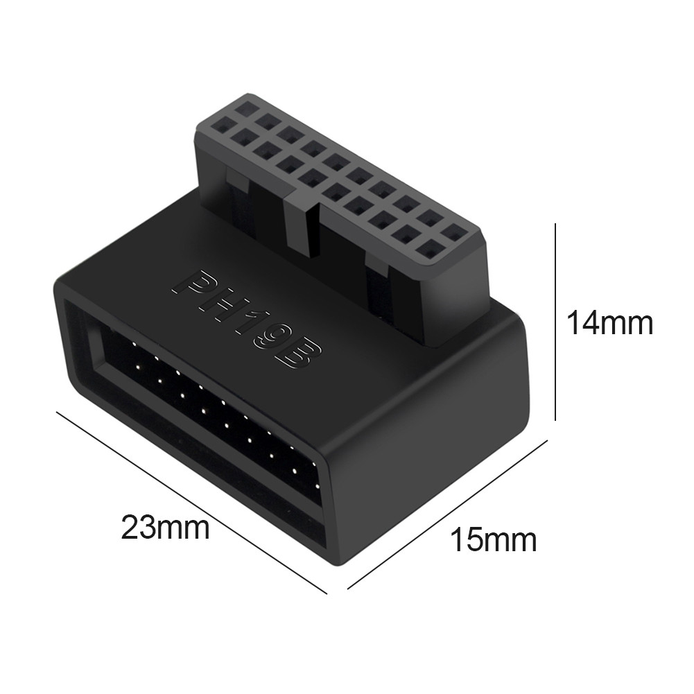 USB 3.0 19P 20P Header Adapter Plug-in Converter for Computer ...