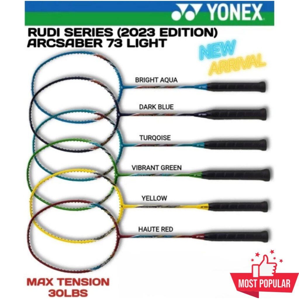 Racket Badminton YONEX Nanoray 72 Light / Arcsaber 73 Light Badminton Rackets 100% ORIGINAL ...