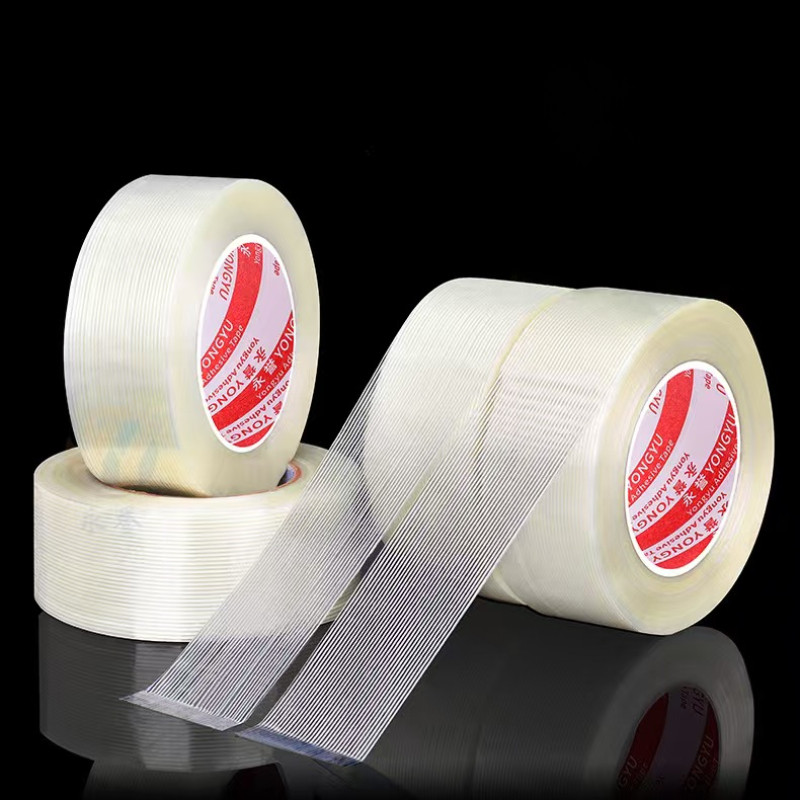 High Sticky Reinforced Self Adhesive Fiber Tape High Viscosity ...