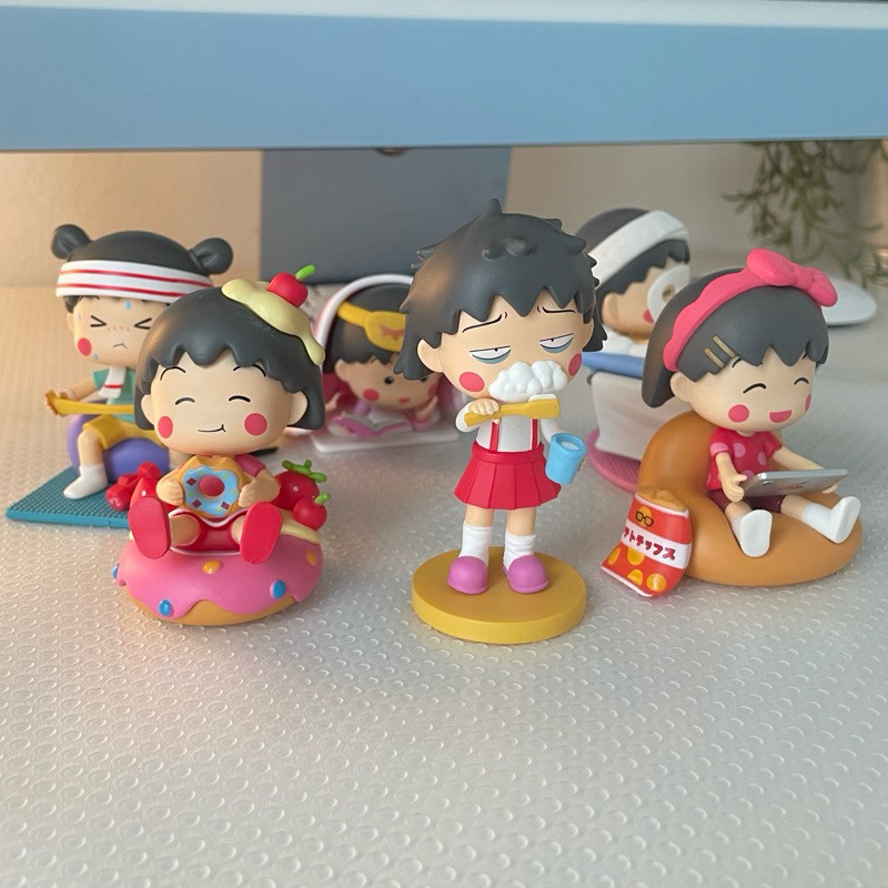 Chibi Maruko Chan 6 Character Figures | Open Blind Box | Shopee Malaysia