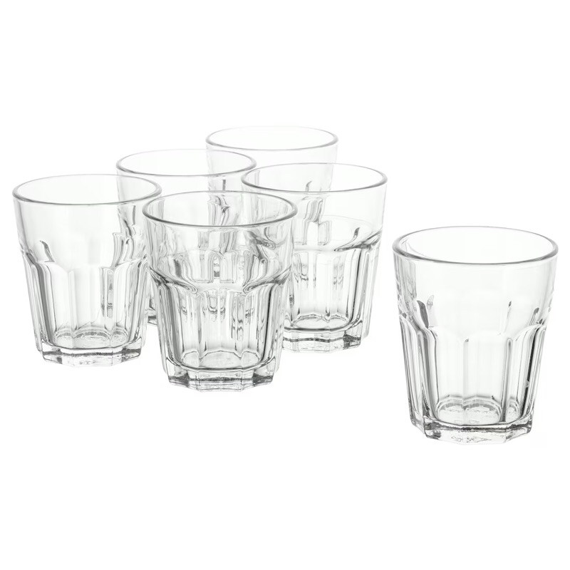 IKEA POKAL Glass, clear glass, 27 cl | Shopee Malaysia