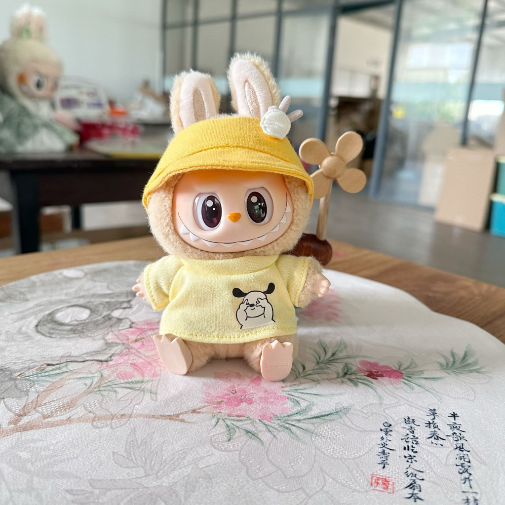Labubu Doll Clothes,V1&V2 Sitting Party Series Labubu Clothes ,yellow ...