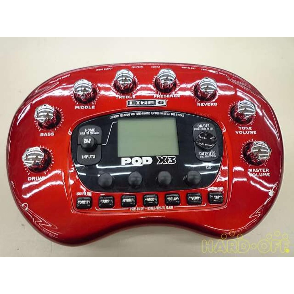 LINE6 POD X3 multi-effector 【direct from Japan】 | Shopee Malaysia