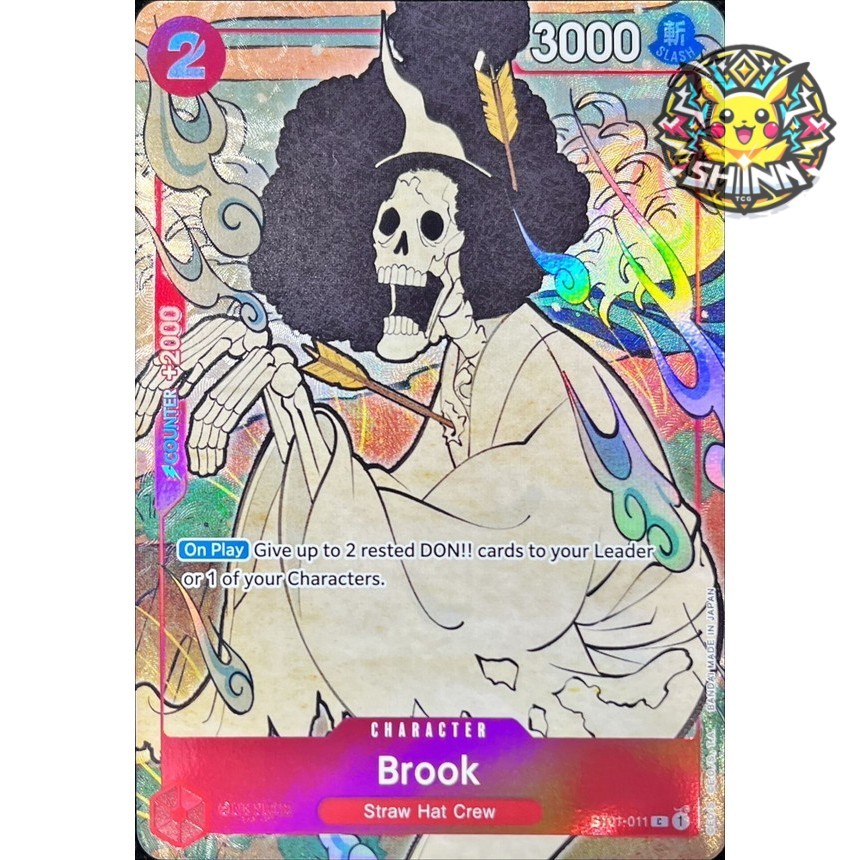 [PSA 10] One Piece Brook ST01-011 English 1st Anniversary Set 2024 | Shopee Malaysia