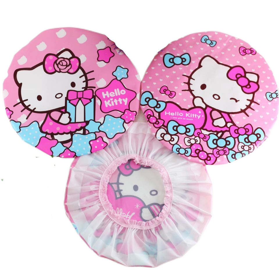 [1939 People Collection] Children Shower Cap Cartoon Cute Waterproof ...