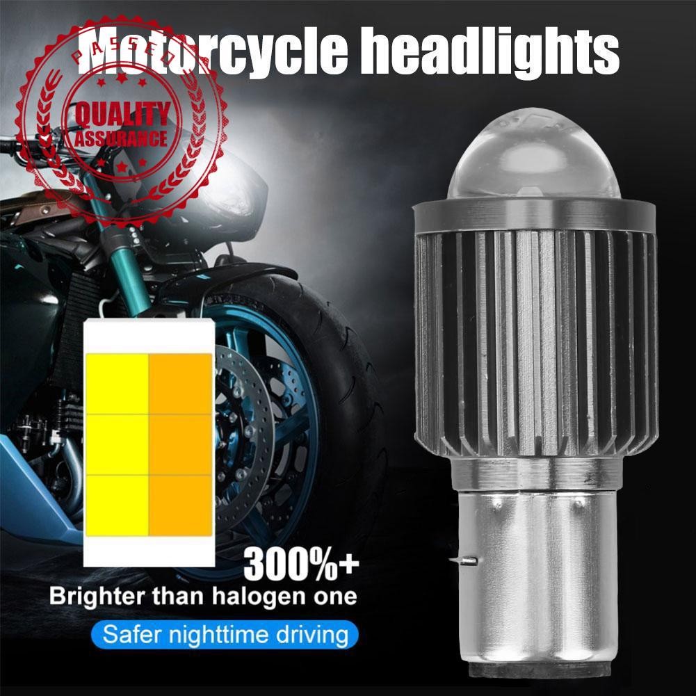 H4 Ba20d Led Motorcycle Headlight Bulb White Yellow Modification Spotlight Car Integrated I8o2 ...