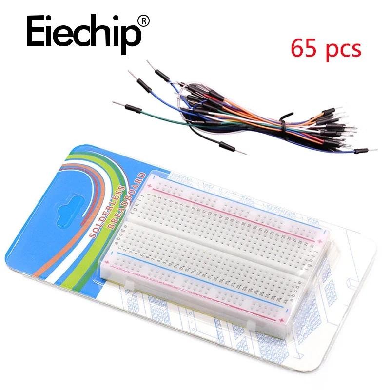 400 Tie Points Solderless PCB Breadboard Mini Test Protoboard Bread ...