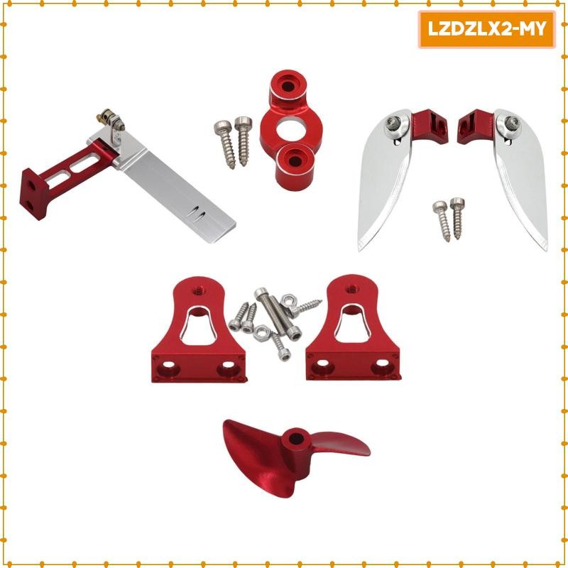 [Loviver] RC Speedboat Modification Rudder Kit Assembly High ...