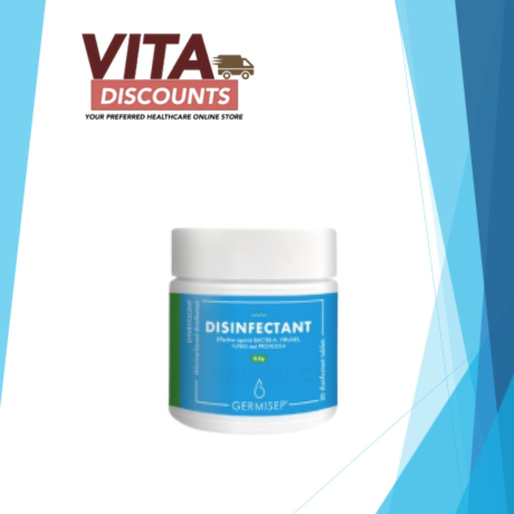 GERMISEP 0.5G NADCC DISINFECTANT EFFERVESCENT TABS 100S EXP07/2026 ...