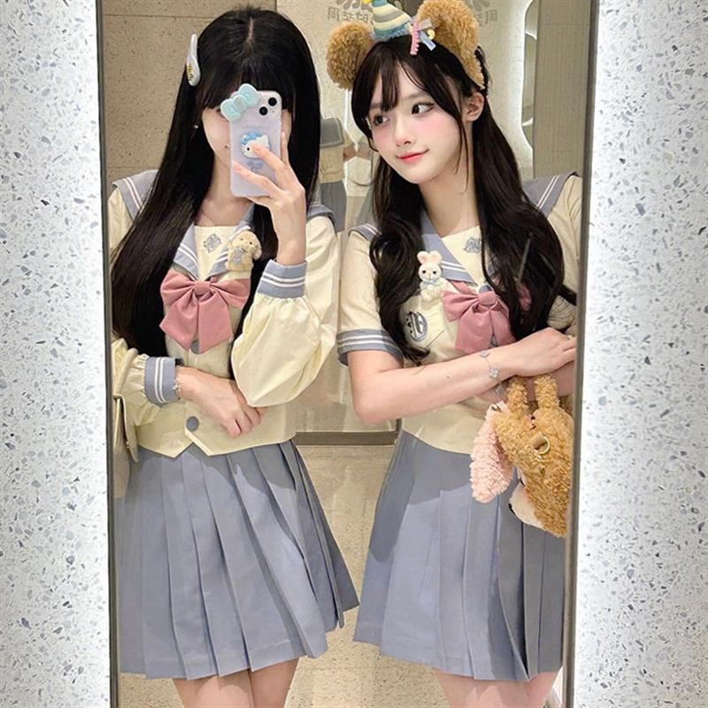 Sea Salt Senior Sister JK Uniform Water Uniform Japanese Style College ...