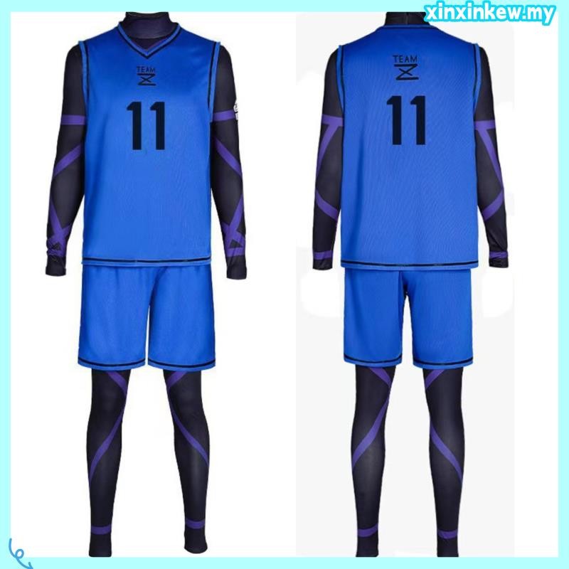 Blue Lock Anime Cosplay Costume Wig Isagi Bachira Chigiri Nagi Rin Sae ...