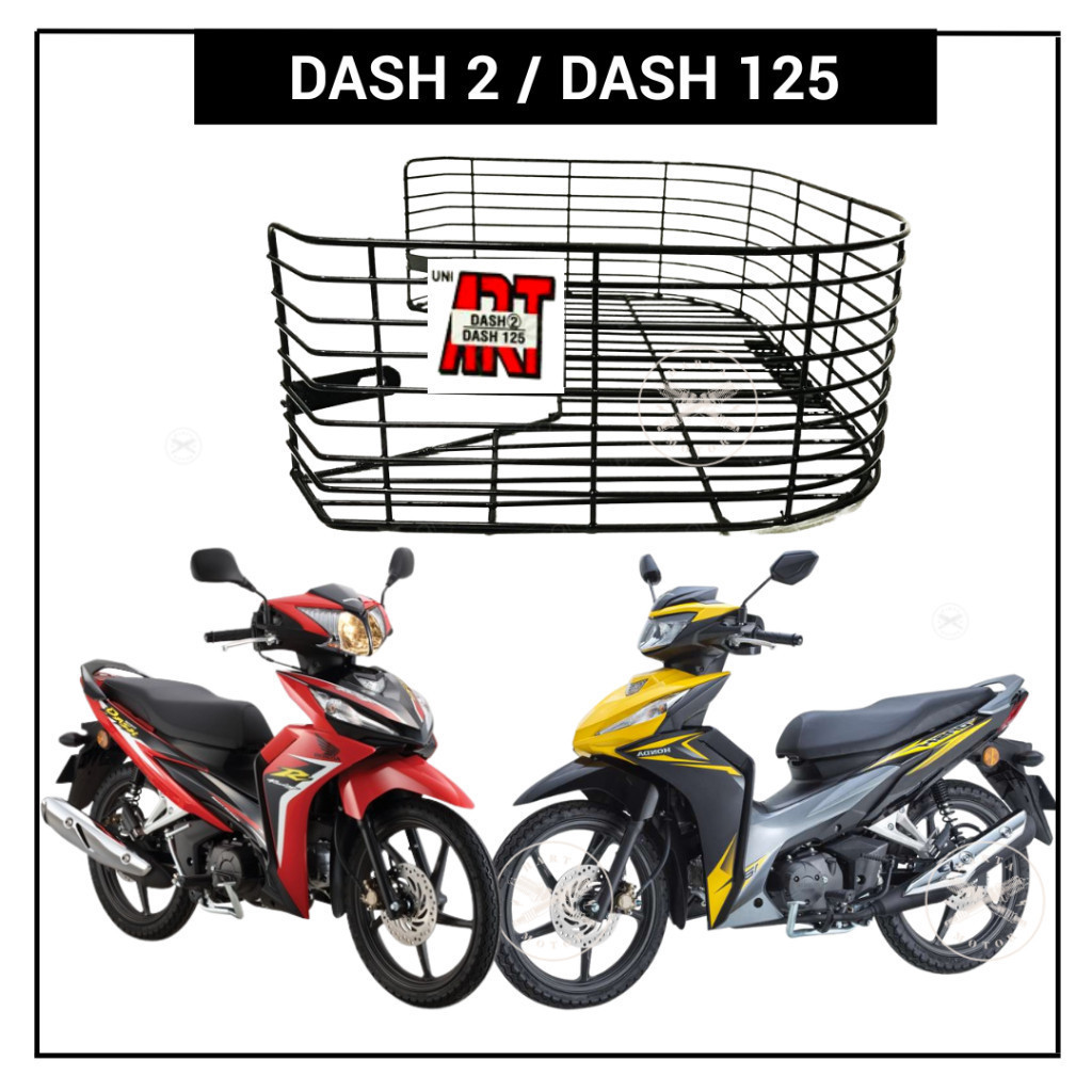 𝗔𝗥𝗧 𝗙𝗥𝗘𝗘 𝗧𝗔𝗣𝗔𝗞 𝗕𝗔𝗪𝗔𝗛 HONDA DASH 2 NEW DASH 125 WAVE V2 WIRE BASKET IRON ...