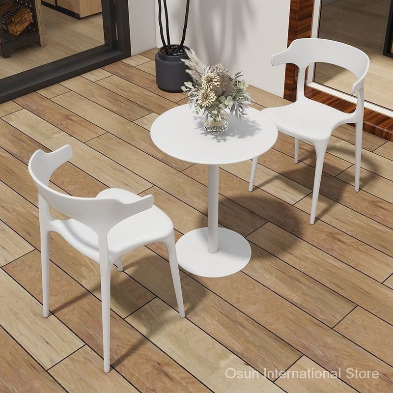 Balcony Tea Table and Chair Three-Piece Set Simple Outdoor Outdoor ...