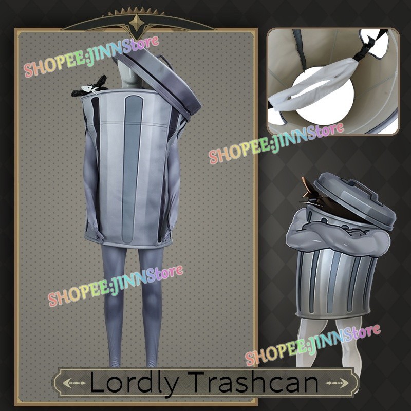 - JINN - Cosplay Lordly Trashcan Honkai Star Rail Cosplay Costume Trash ...
