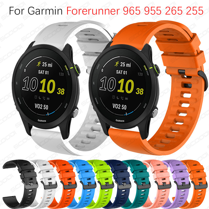 New! Soft Silicone Neck Strap For Garmin Forerunner 965 955 265 255 ...