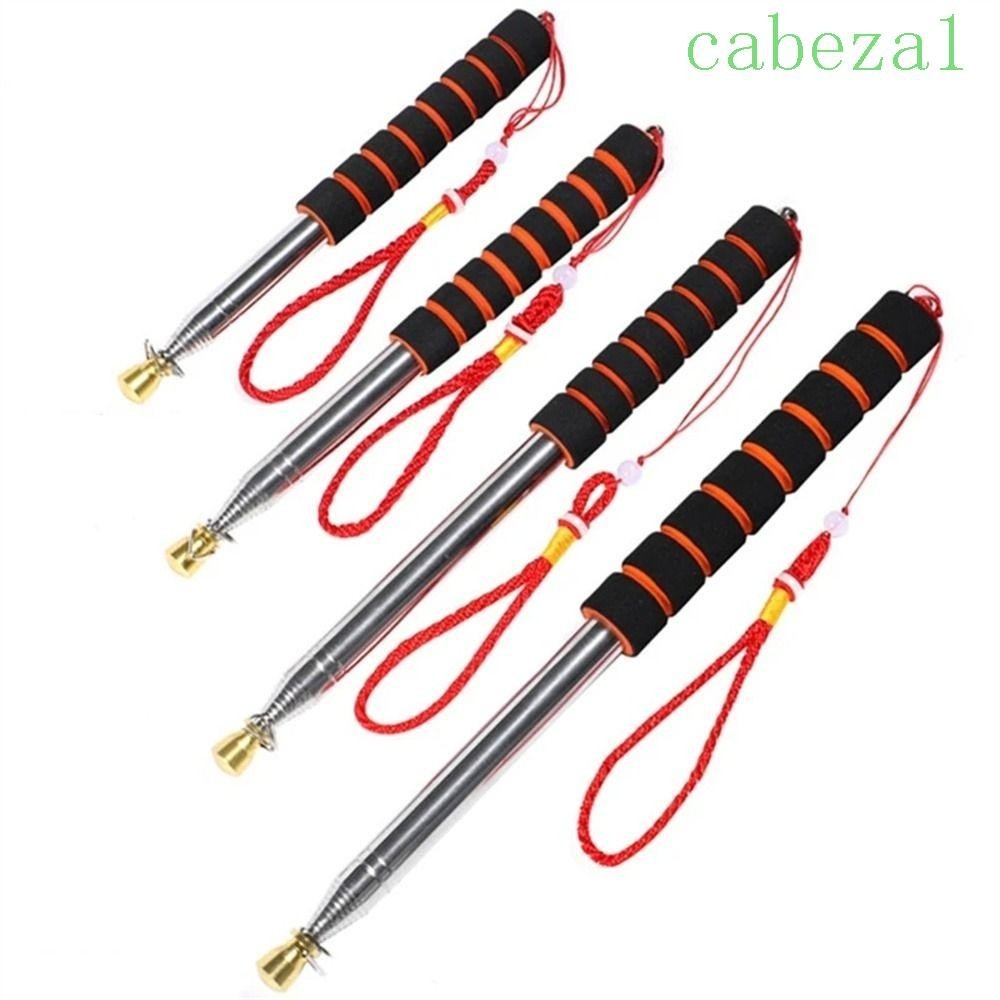 CABEZA Telescopic Flag Pole, Sponge Handle Stainless Steel Pole Flag ...