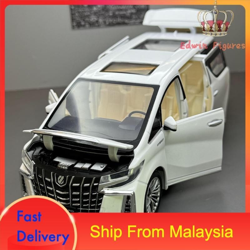 1:24 Toyota Alphard Vellfire DieCast Metal Alloy Vehicle Car Model ...