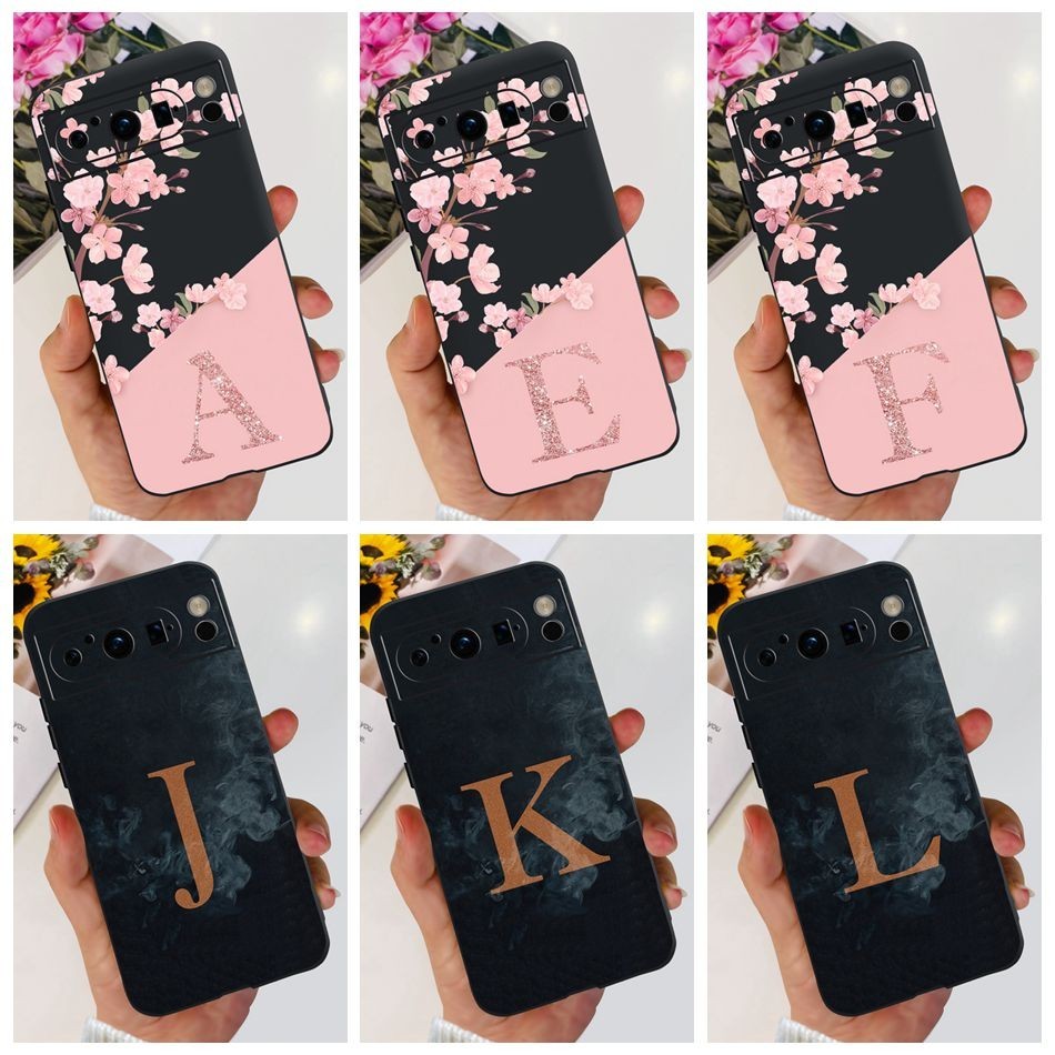 Google Pixel 8 Pro / Pixel 8 Cute Flower Initial Letter Phone Casing ...